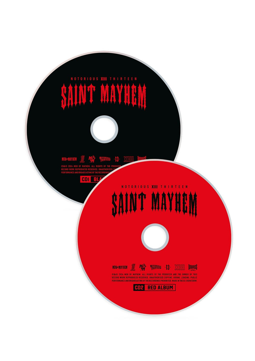 Saint Mayhem – 2CD Collabo-Album MEN OF MAYHEM X RILLA