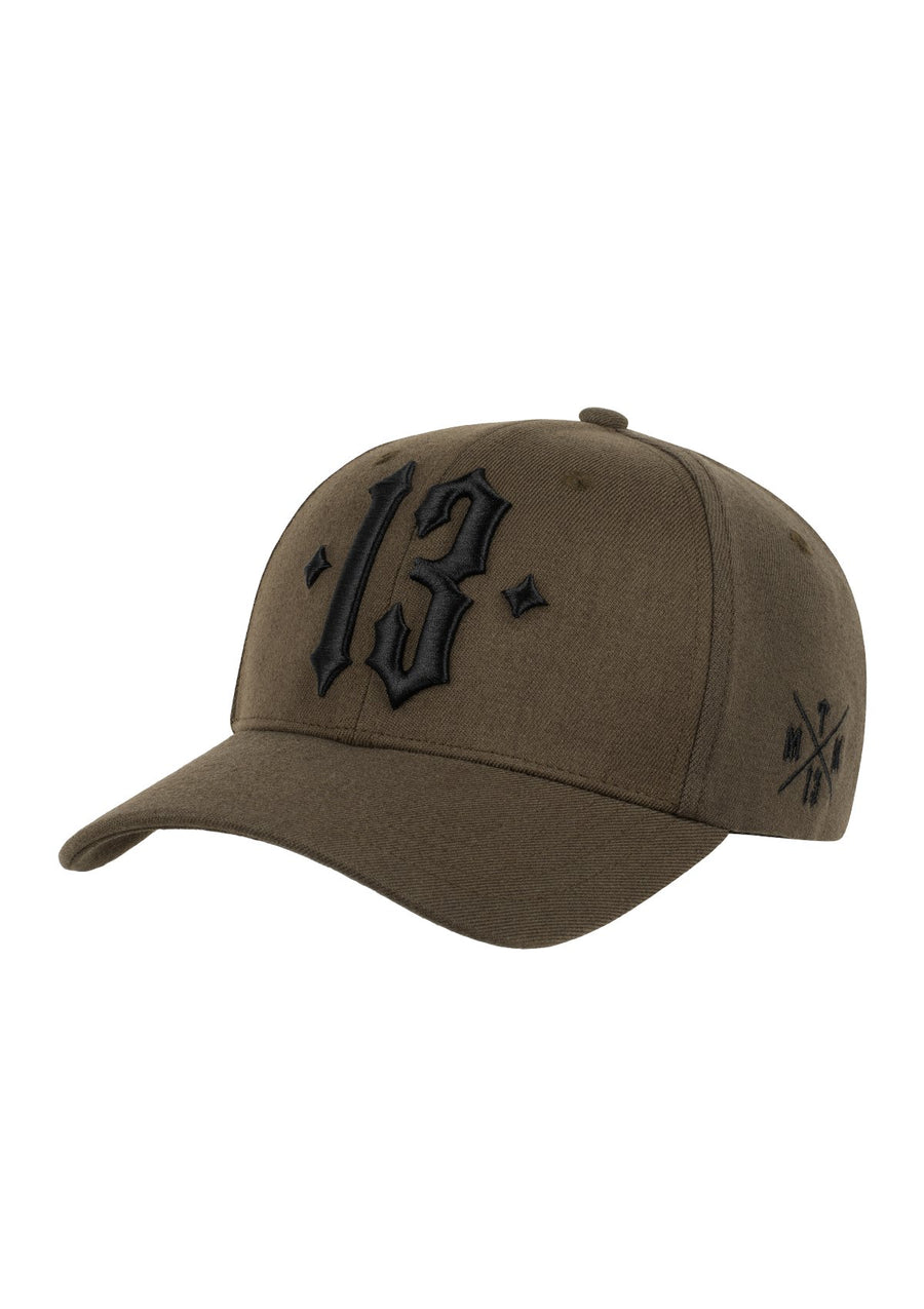 MEN OF MAYHEM I Caps I Flex Cap Mayhem K/S khaki schwarz 13