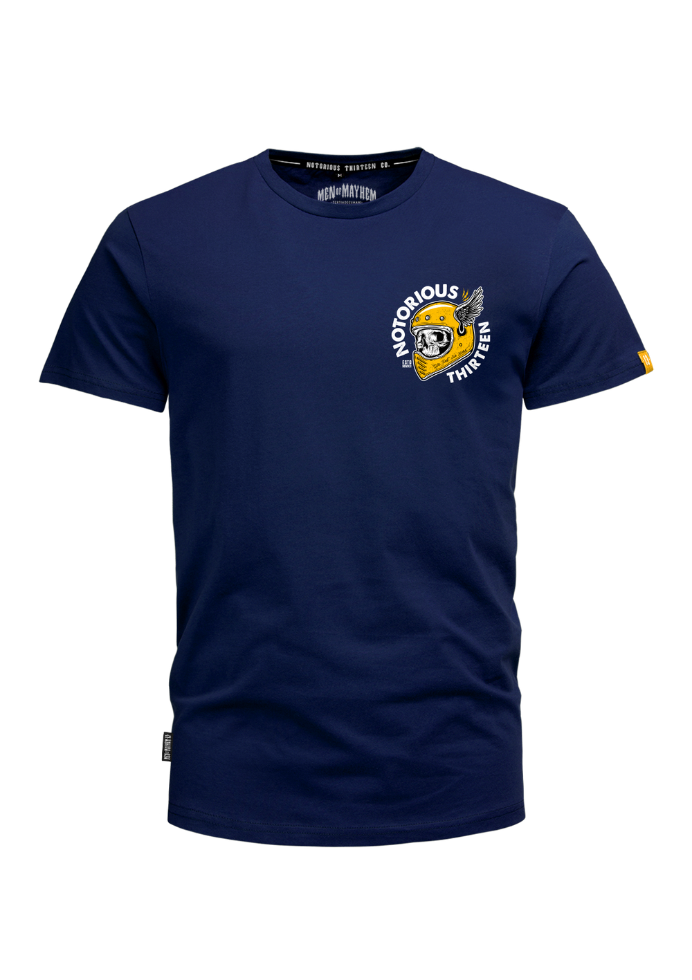 MEN OF MAYHEM I Männer I T-Shirt Deathwing N/G navy