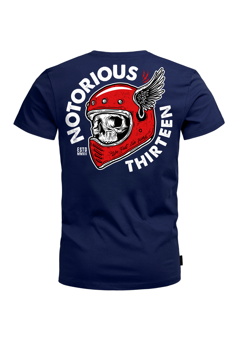MEN OF MAYHEM I Männer I T-Shirt Deathwing N/W navy