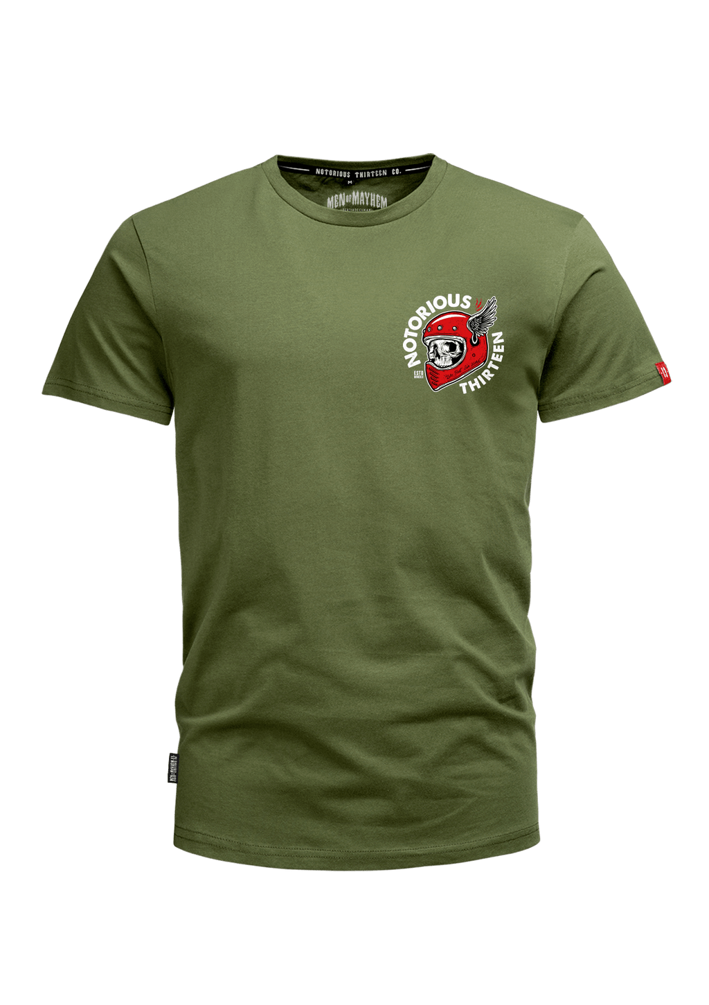 MEN OF MAYHEM I Männer I T-Shirt Deathwing O/W oliv