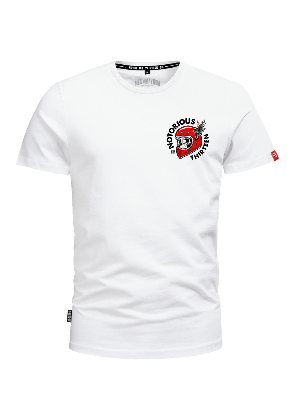 MEN OF MAYHEM I Männer I T-Shirt Deathwing W/S weiss