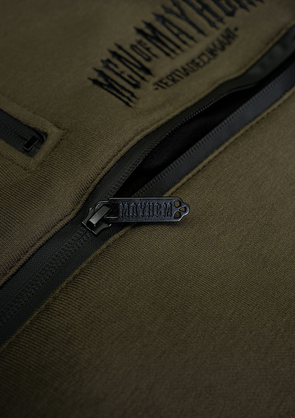 MEN OF MAYHEM I Männer I Half Zip Core K/S khaki