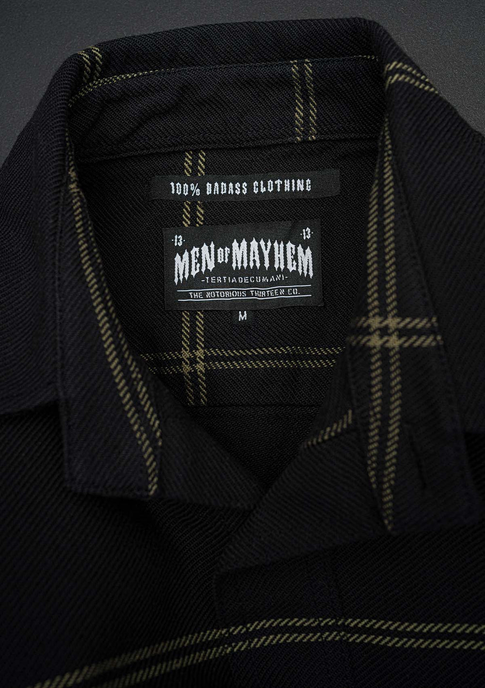 MEN OF MAYHEM I Männer I Flanellhemd Grift / Heavy D. I Schwer