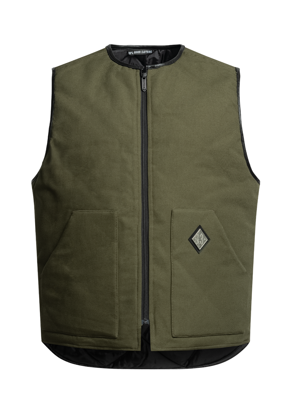 MEN OF MAYHEM I Männer I Weste Mayhem I Motorrad oliv 13