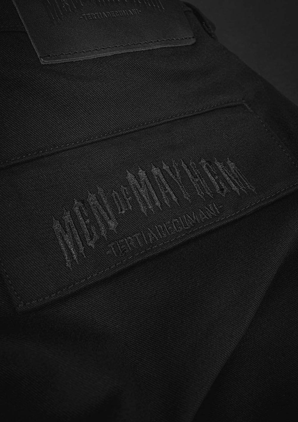 MEN OF MAYHEM I Männer Cargohose Rough Schwarz/black