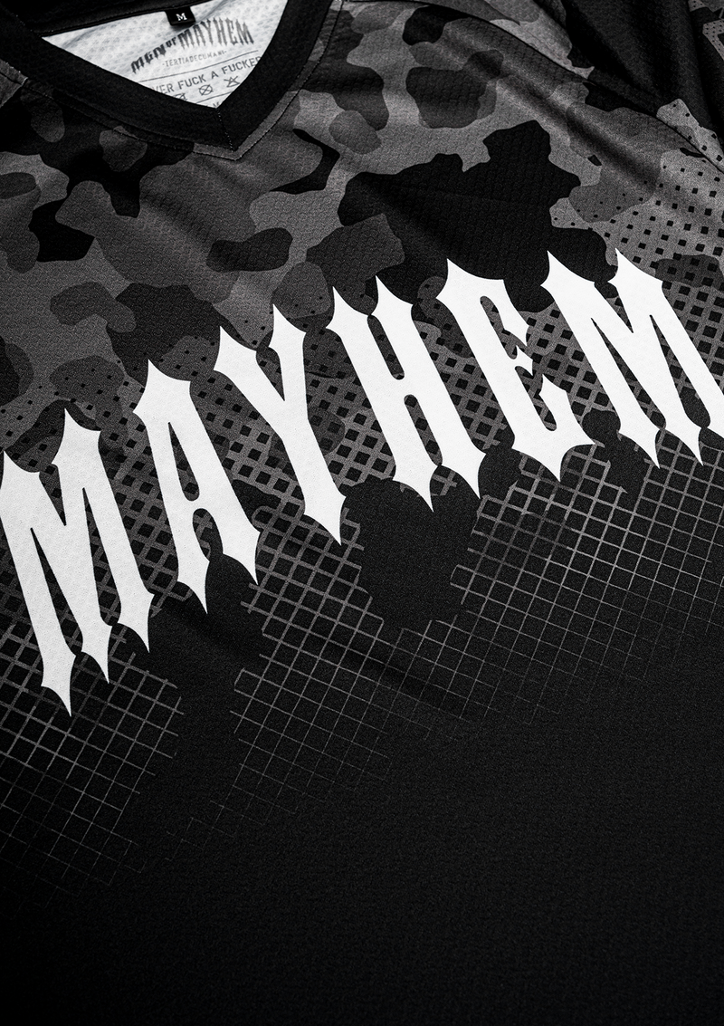 MEN OF MAYHEM I Männer I Short Sleeves Jersey Mayhem Camo B/C I Kurzarm